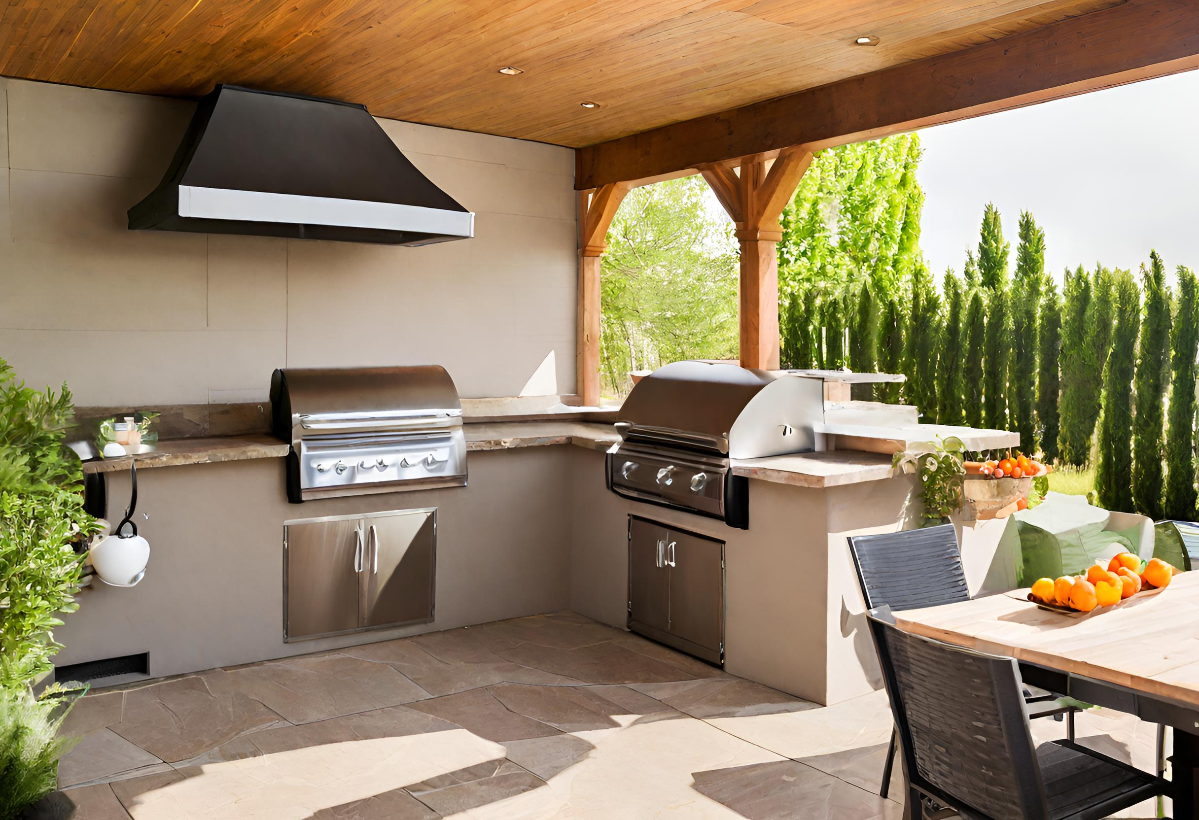 How to Properly Design an Outdoor Summer Kitchen – AECOJOY